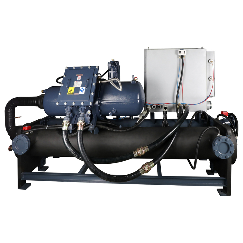 100HP Explosion Proof Chiller Ethylene Glycol Chiller Water Cooled ...